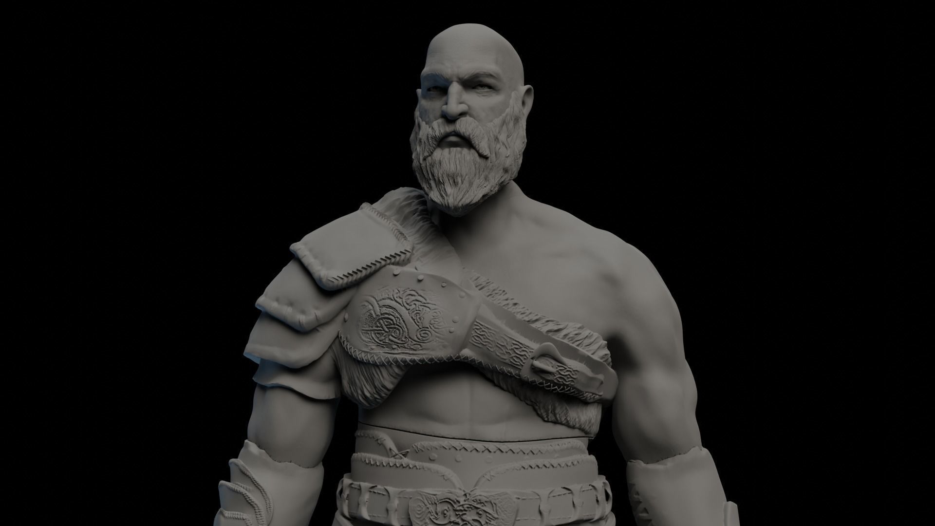 Kratos 3D Model 3D model 3D printable | CGTrader