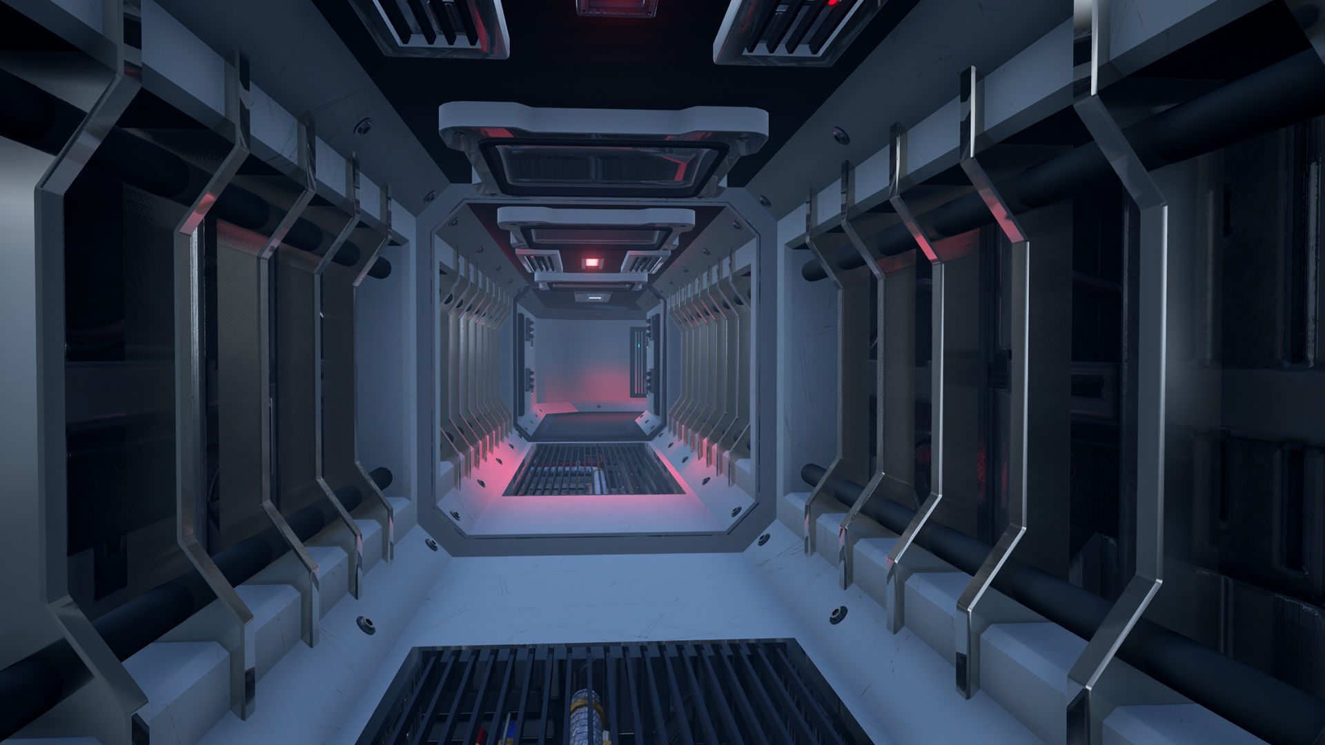3D model Big Modular Sci-Fi Interior Pack VR / AR / low-poly | CGTrader