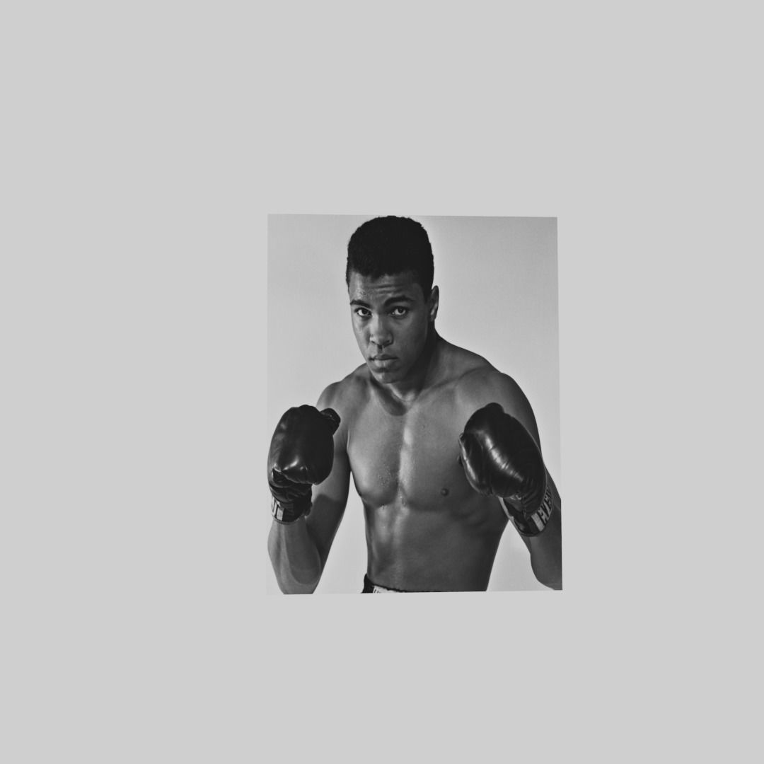 3D model Muhammad Ali portrait VR / AR / low-poly | CGTrader
