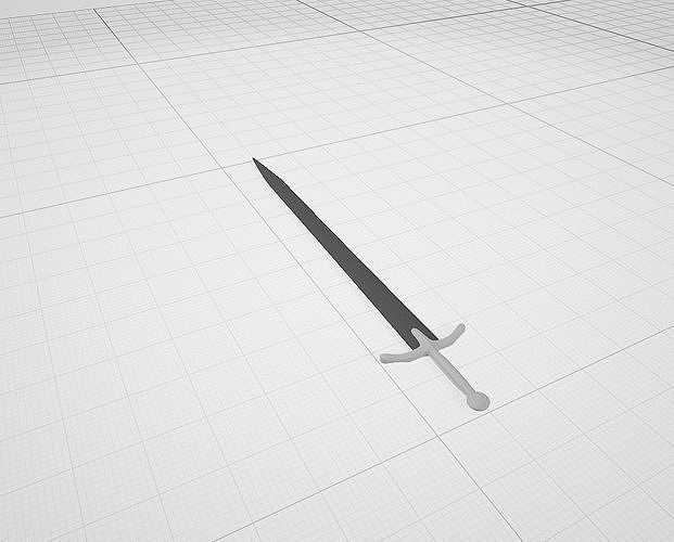 Sword free 3D model | CGTrader