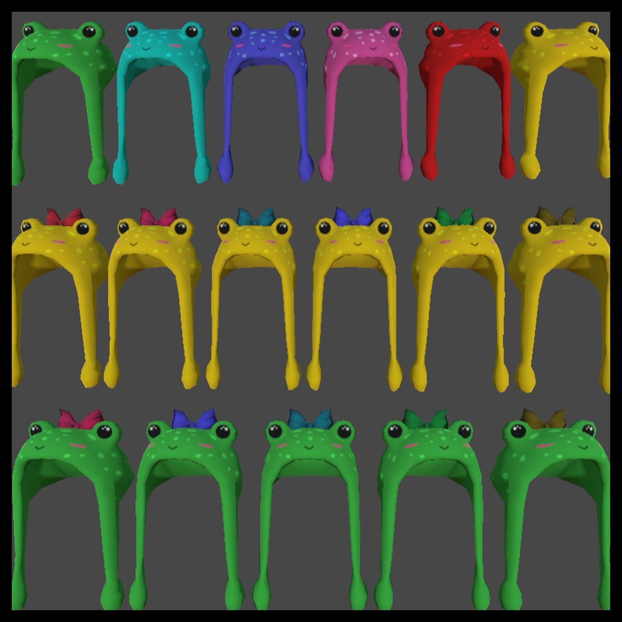 3D model Froggy Hat VR / AR / low-poly | CGTrader