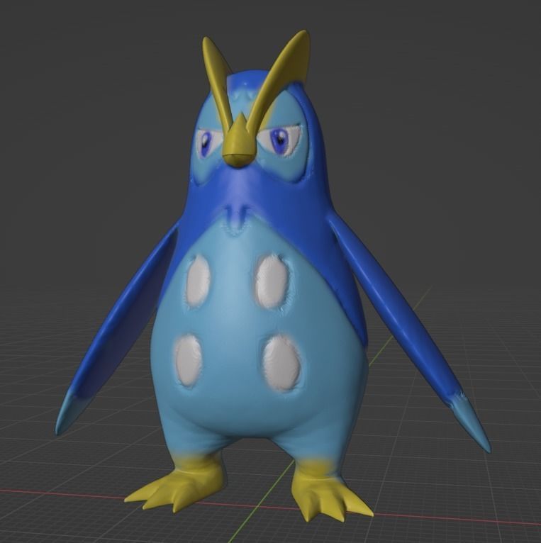 Prinplup 3D model 3D printable | CGTrader