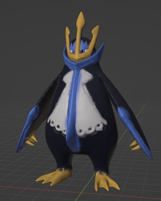 Empoleon 3D model 3D printable | CGTrader