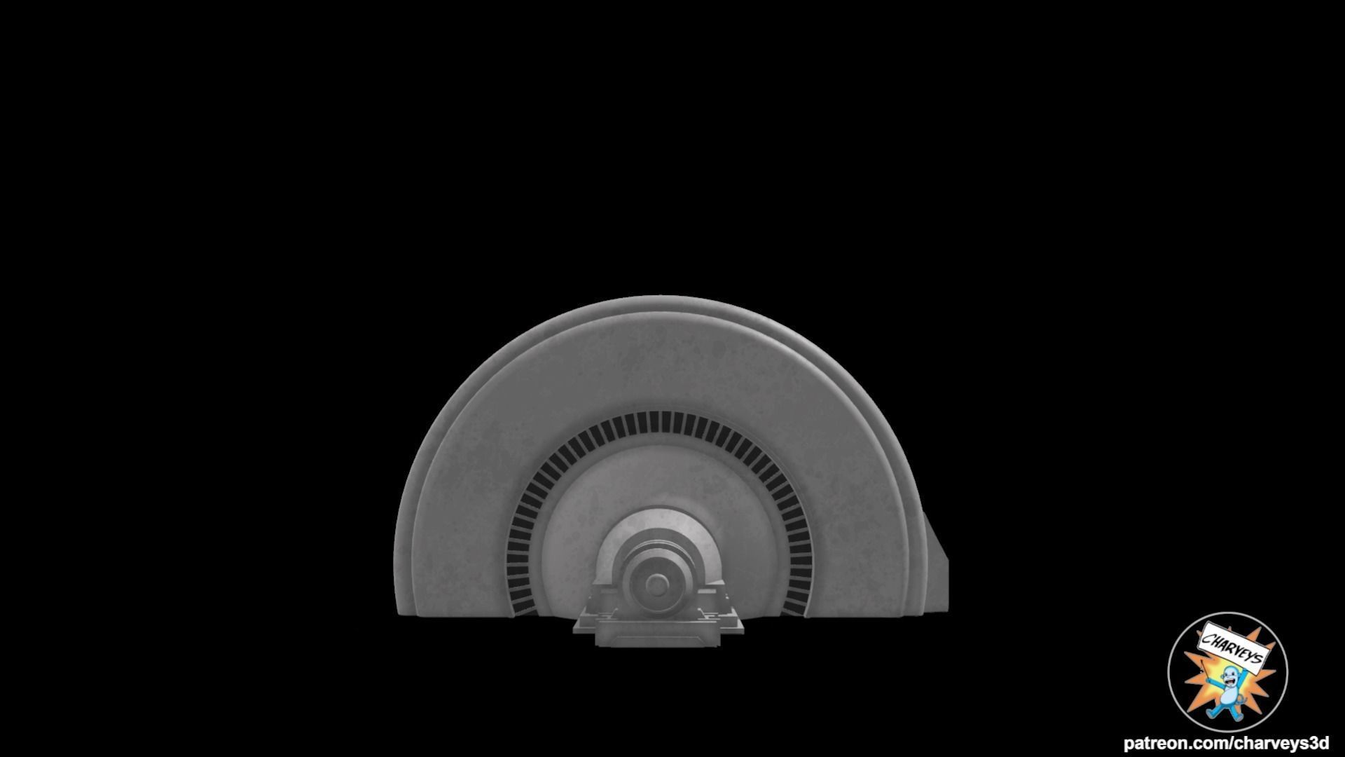 Star Wars Hoth Echo Base Power Generators for action figures 3D model ...