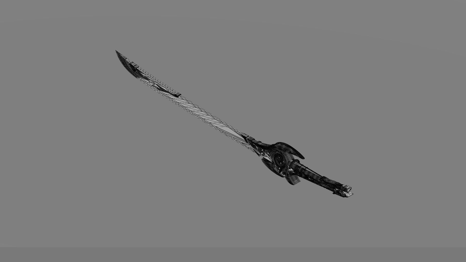 Genshin Impact - Mistsplitter Reforged free 3D model | CGTrader