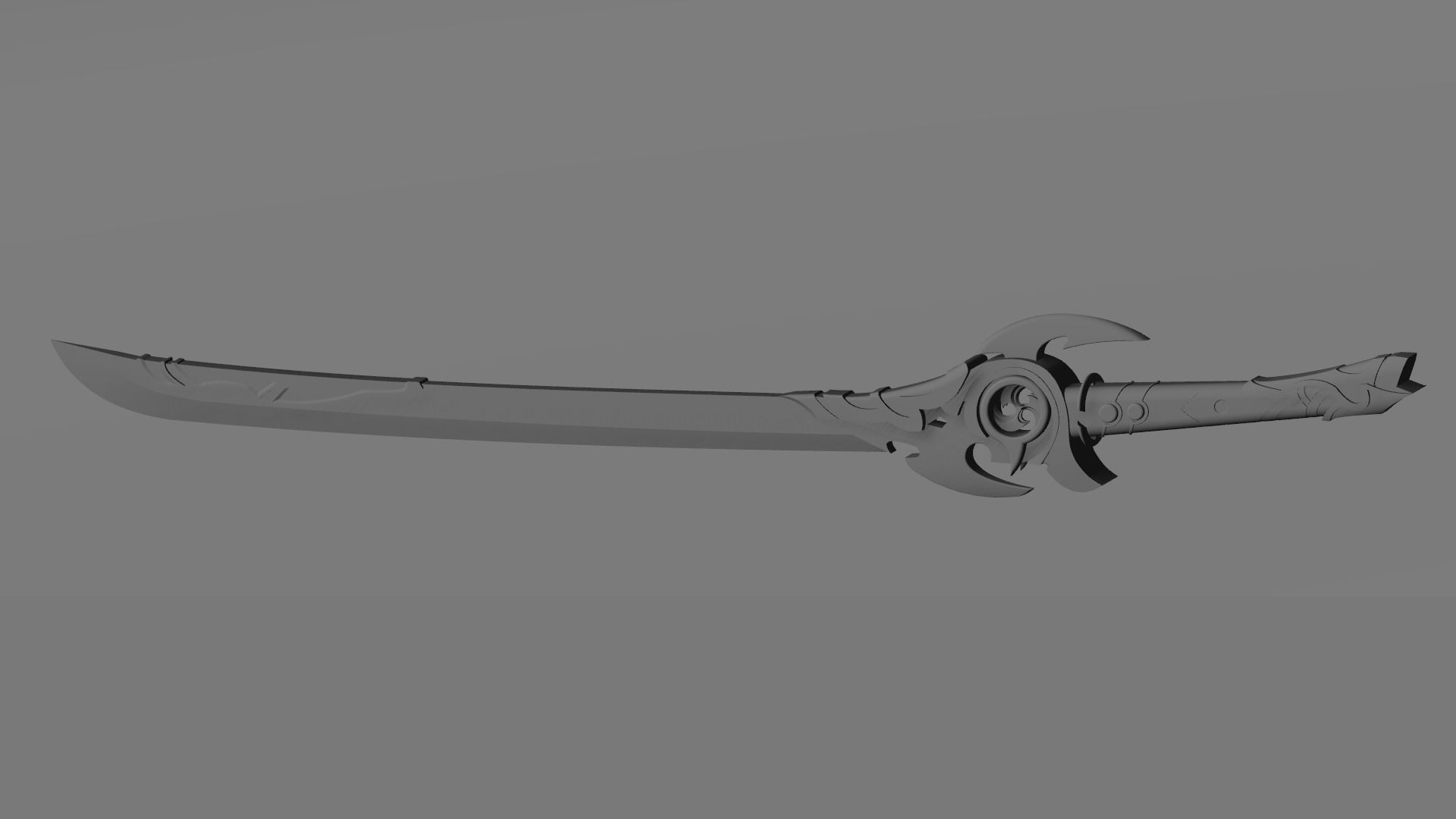 Genshin Impact - Mistsplitter Reforged free 3D model | CGTrader