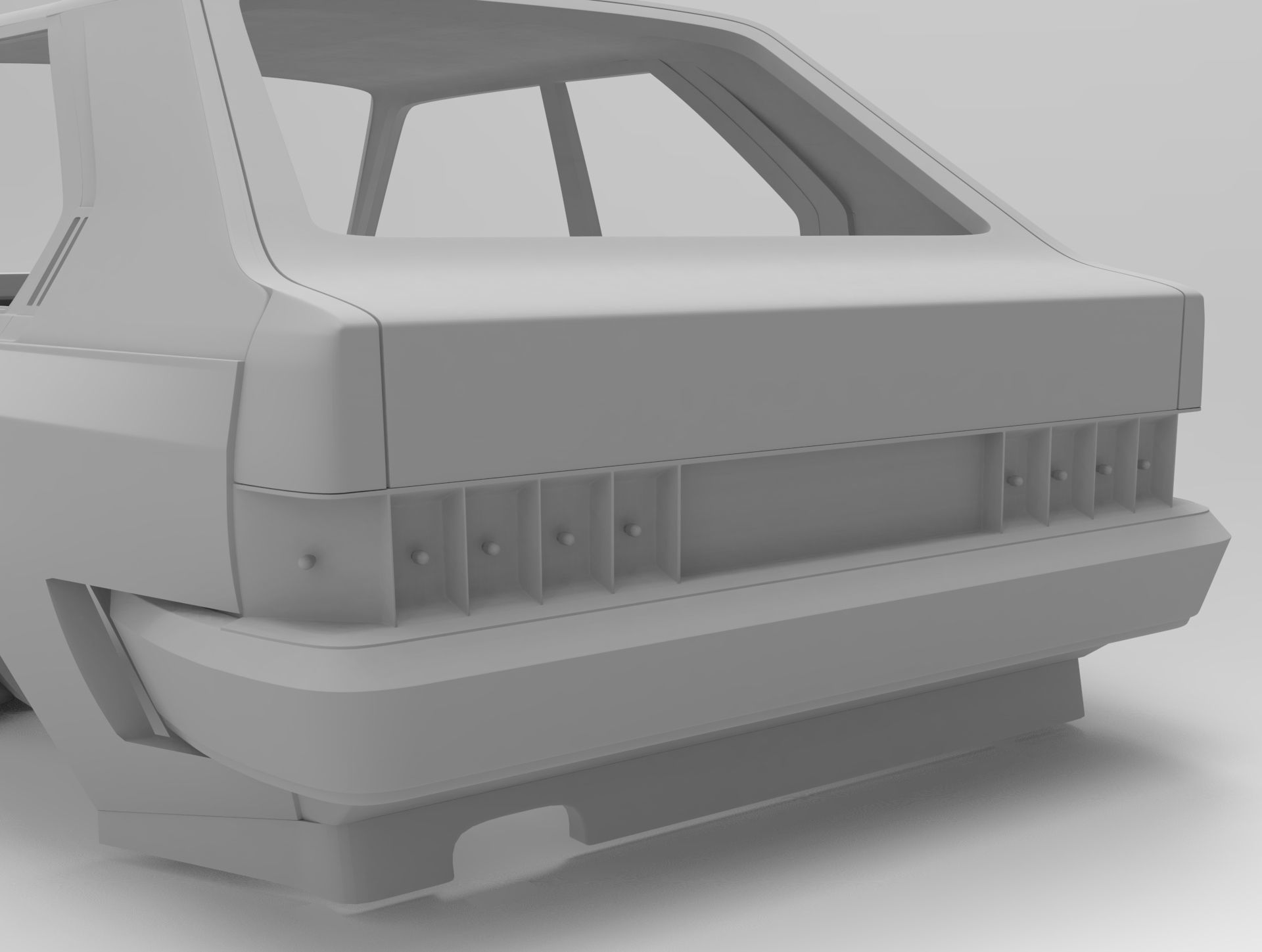 Volvo 340 GL 1990 Rc shell 3D model 3D printable | CGTrader