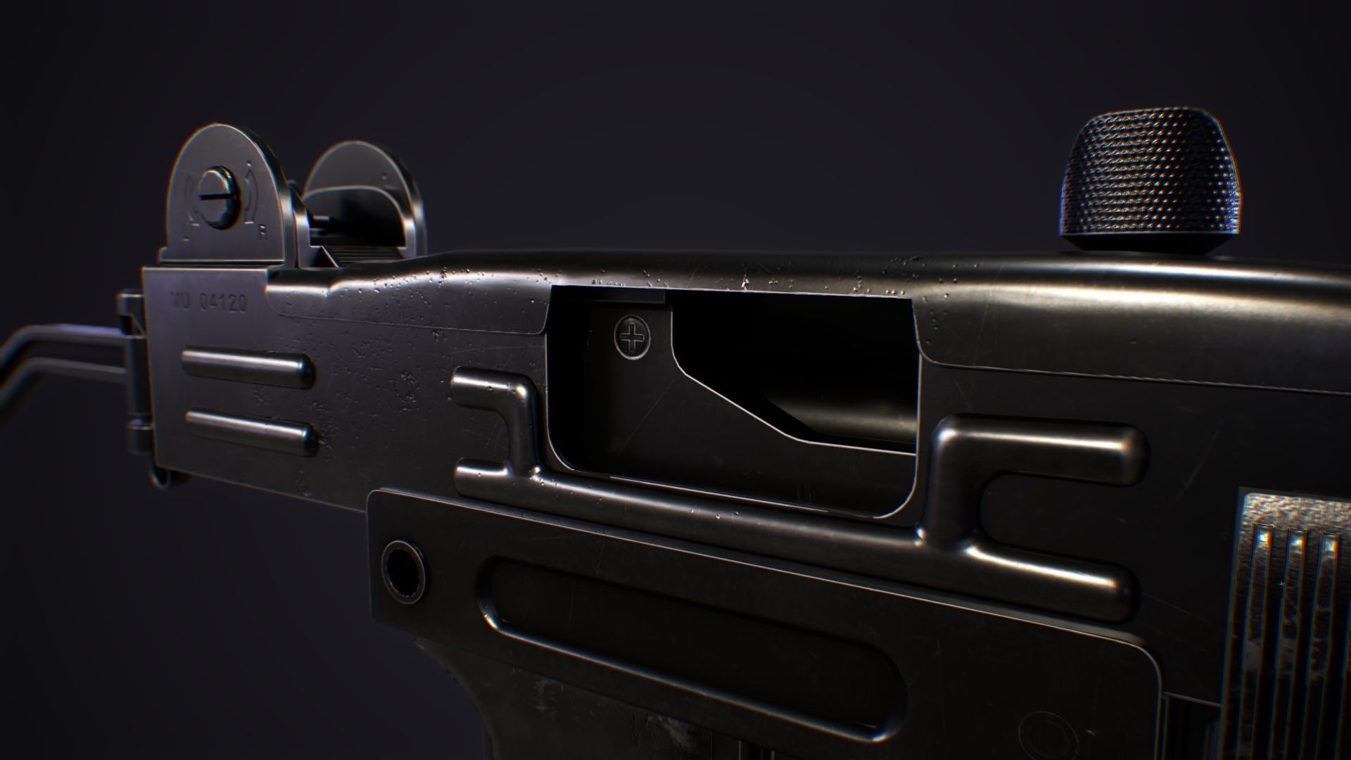 3D model Mini UZI Gun VR / AR / low-poly | CGTrader