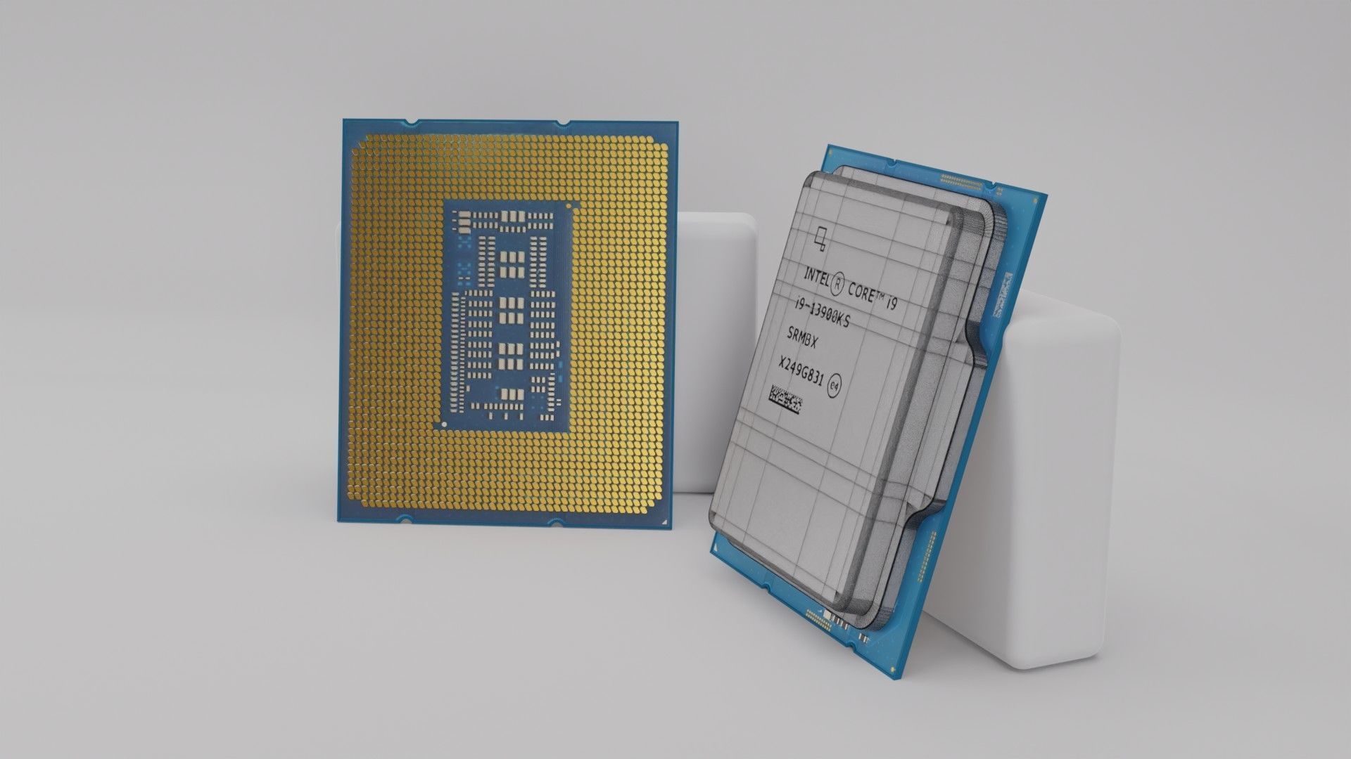 Intel i9-13900KS CPU 3D model | CGTrader