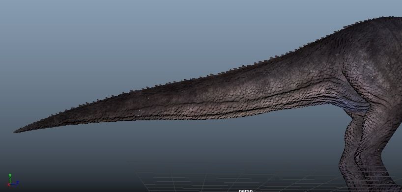 3D model Massive Dinosaur High Resolution 3D Model VR / AR / low-poly ...