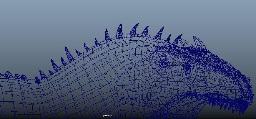 3D model Massive Dinosaur High Resolution 3D Model VR / AR / low-poly ...