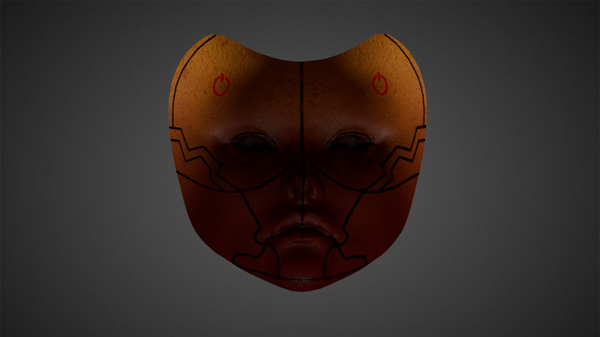 3D model Face Mask High Quality VR / AR / low-poly | CGTrader