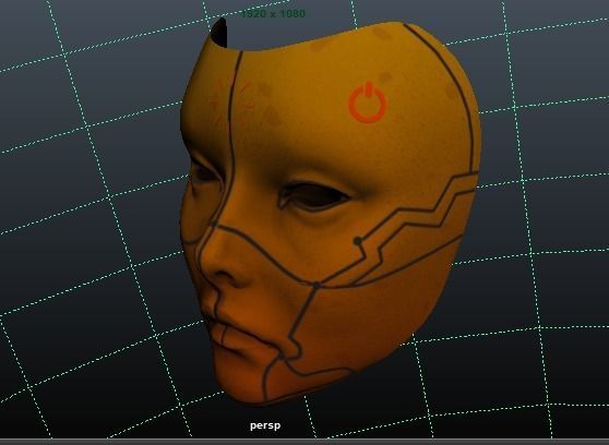 3D model Face Mask High Quality VR / AR / low-poly | CGTrader