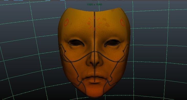 3D model Face Mask High Quality VR / AR / low-poly | CGTrader