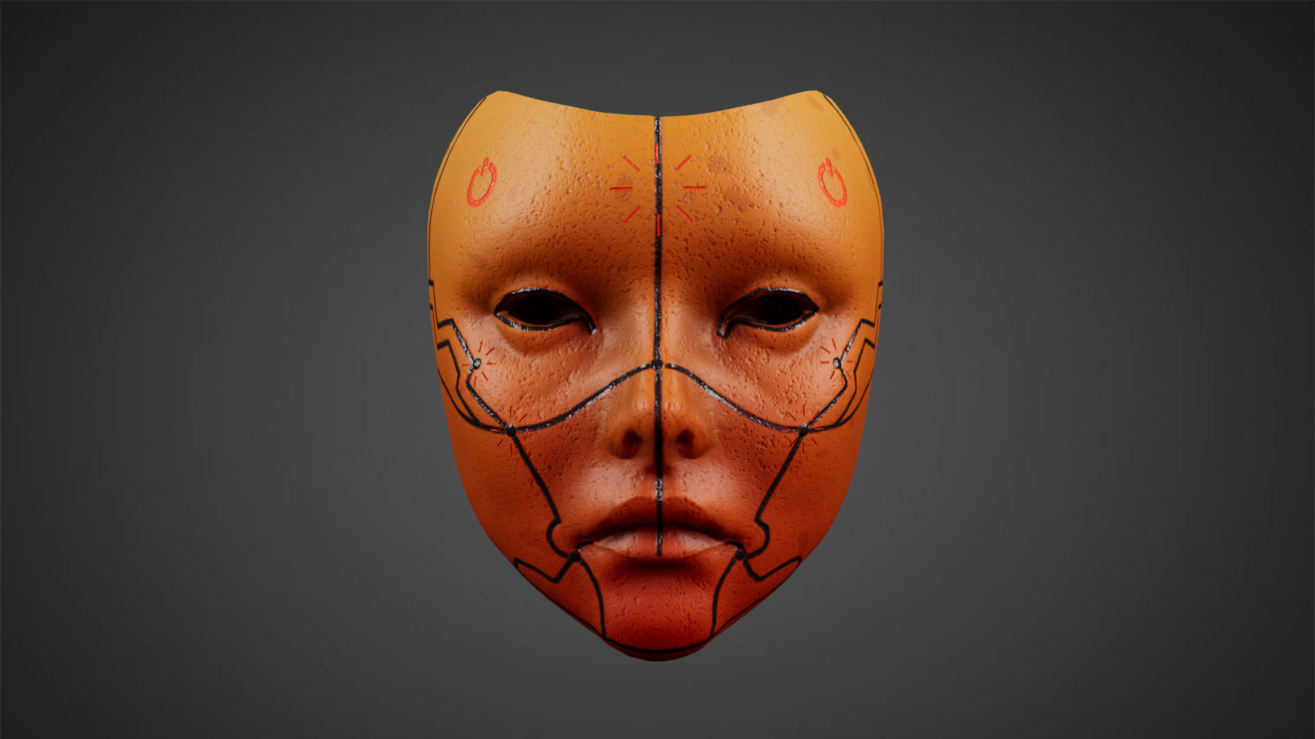 3D model Face Mask High Quality VR / AR / low-poly | CGTrader