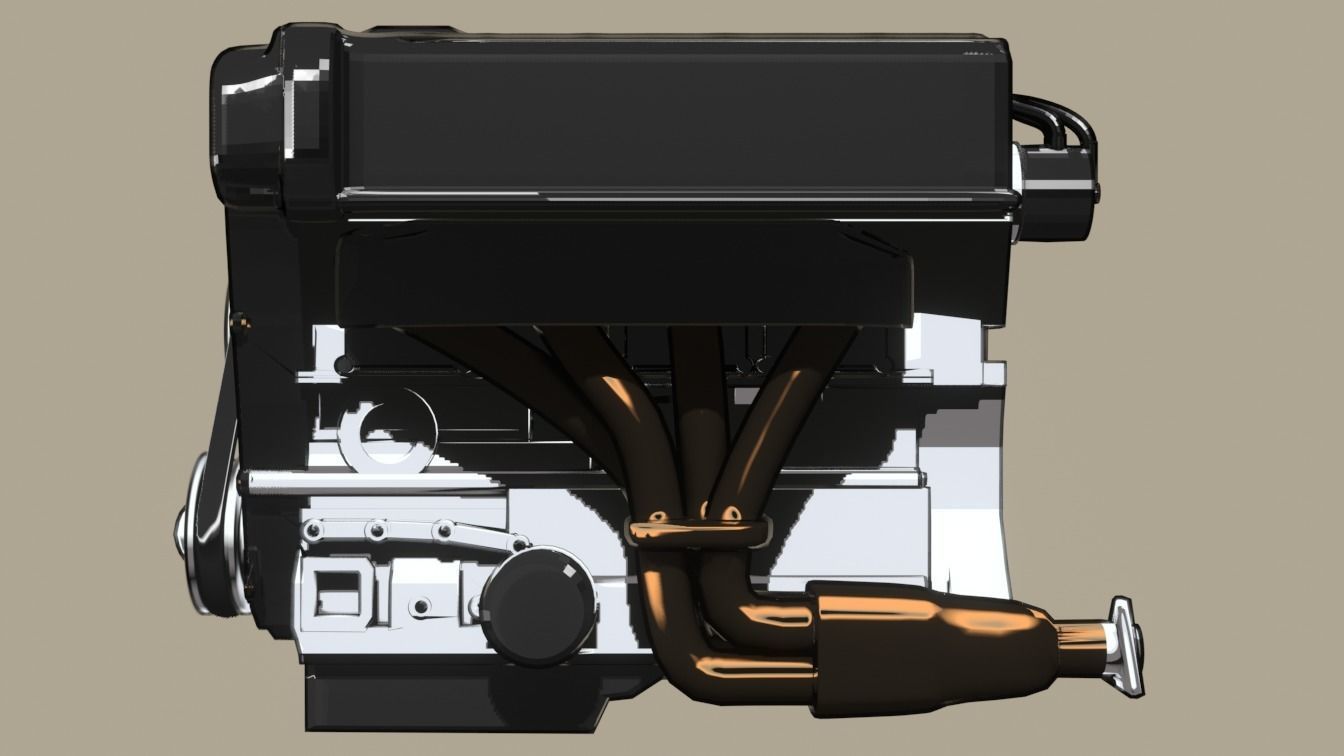 4AGE blacktop anime style model for blender with animation 3D model ...