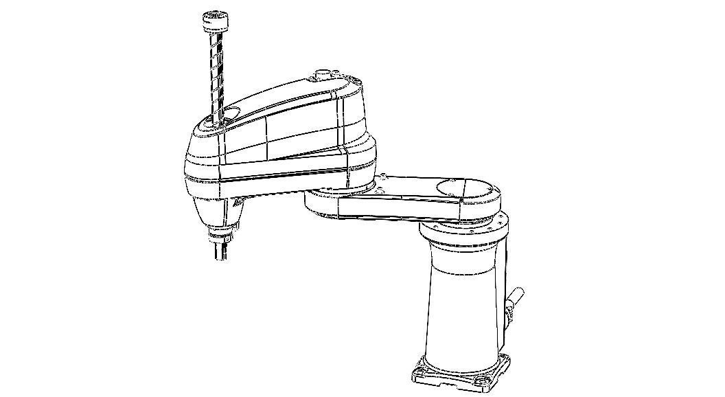 Denso 4-Axis SCARA Robots HS45452 free 3D model rigged | CGTrader