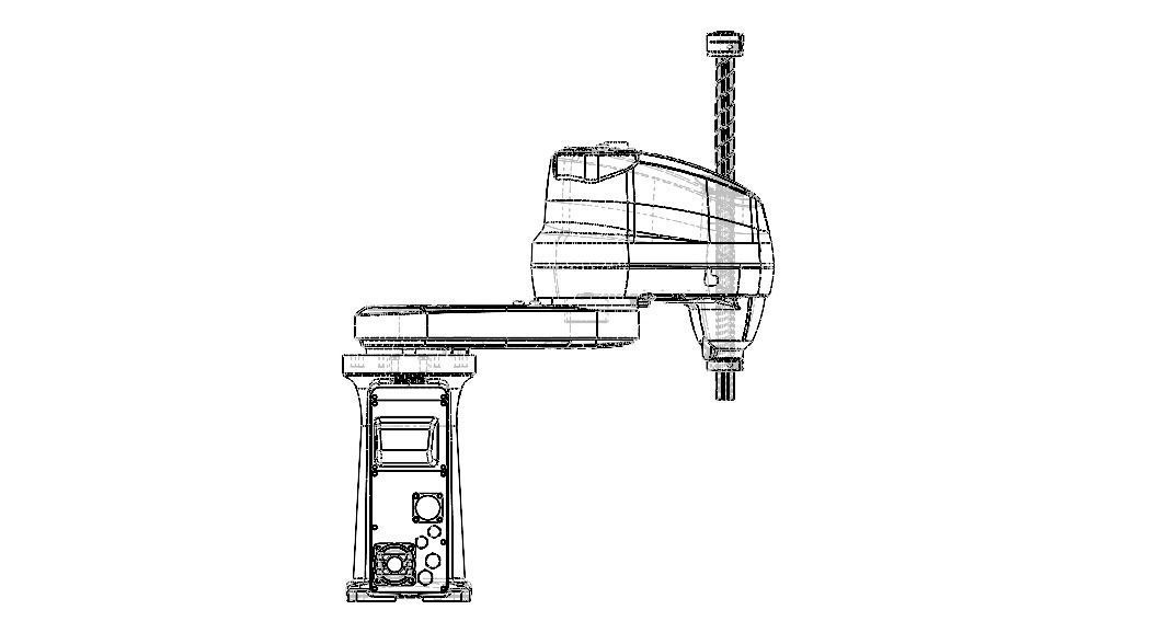 Denso 4-Axis SCARA Robots HS45452 free 3D model rigged | CGTrader