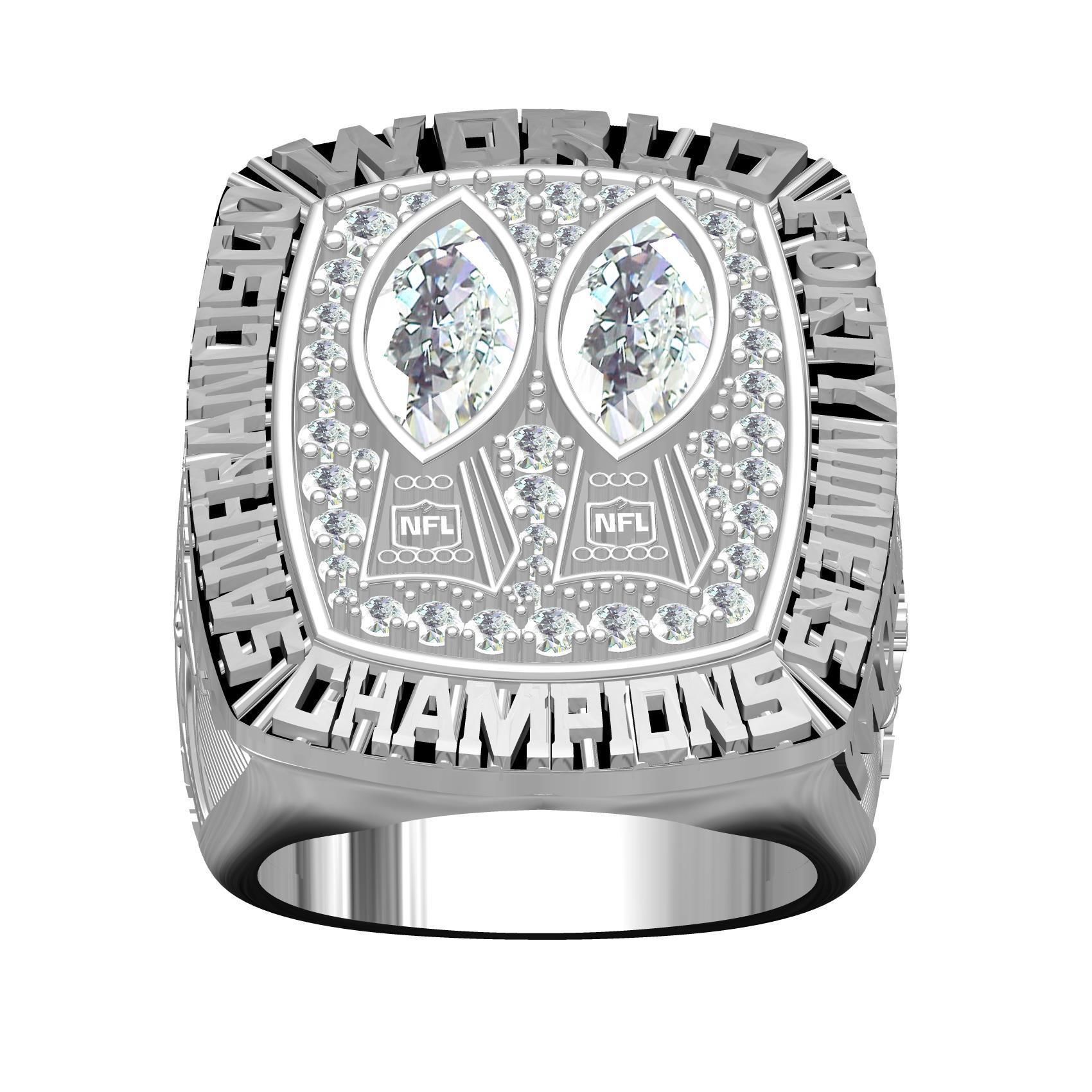 Forty Niners Super Bowl Championship Ring 3D model 3D printable | CGTrader