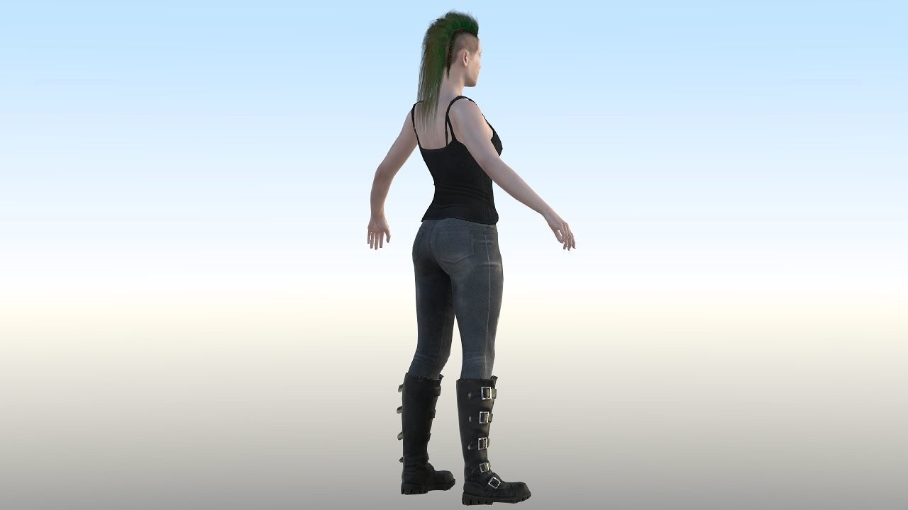 3D model Katherine Adams VR / AR / low-poly | CGTrader