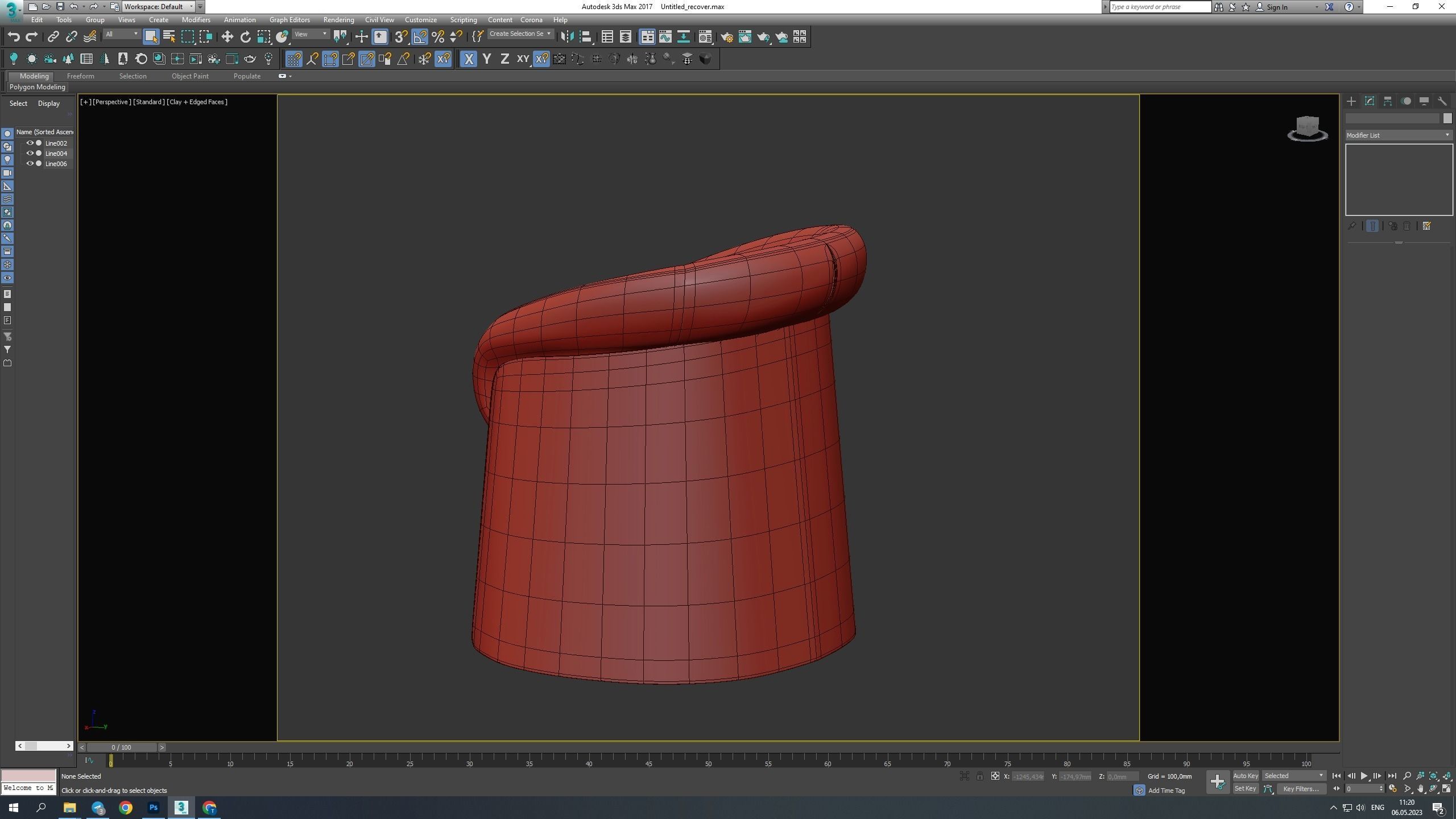 3D model GINGER MADERA Chair VR / AR / low-poly | CGTrader
