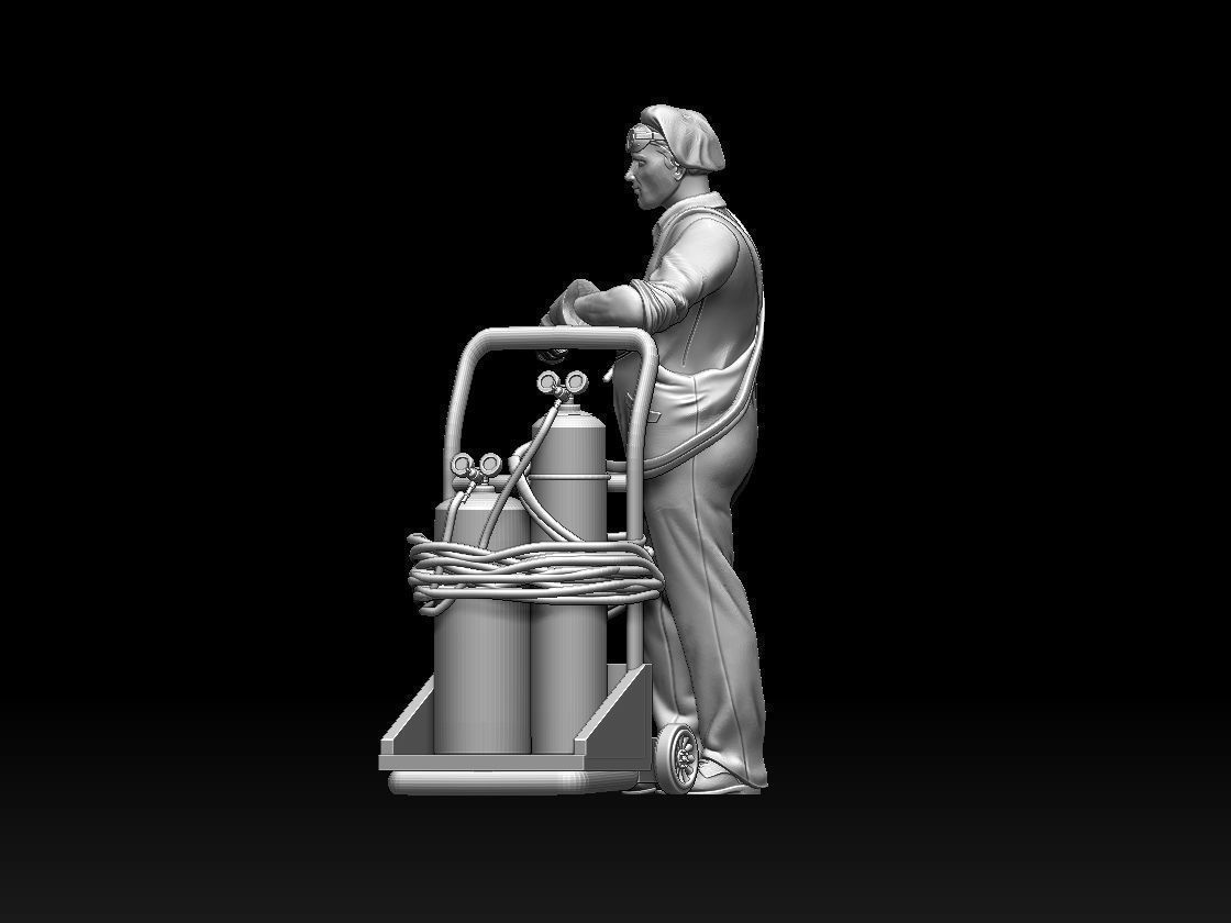 WELDER 3D model 3D printable | CGTrader