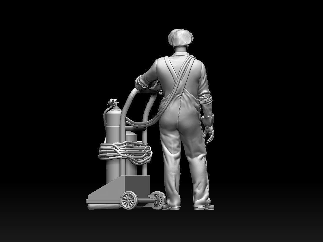 WELDER 3D model 3D printable | CGTrader