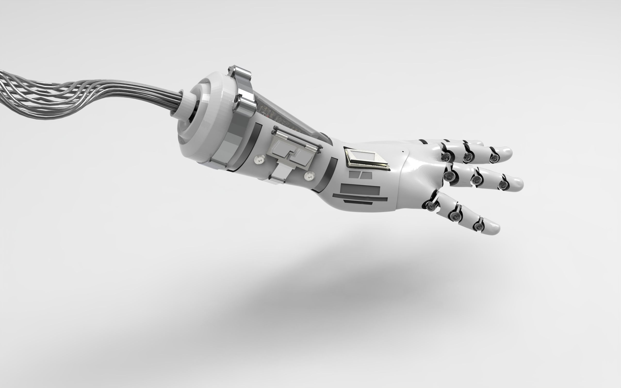 3D model Robot Hand VR / AR / low-poly | CGTrader