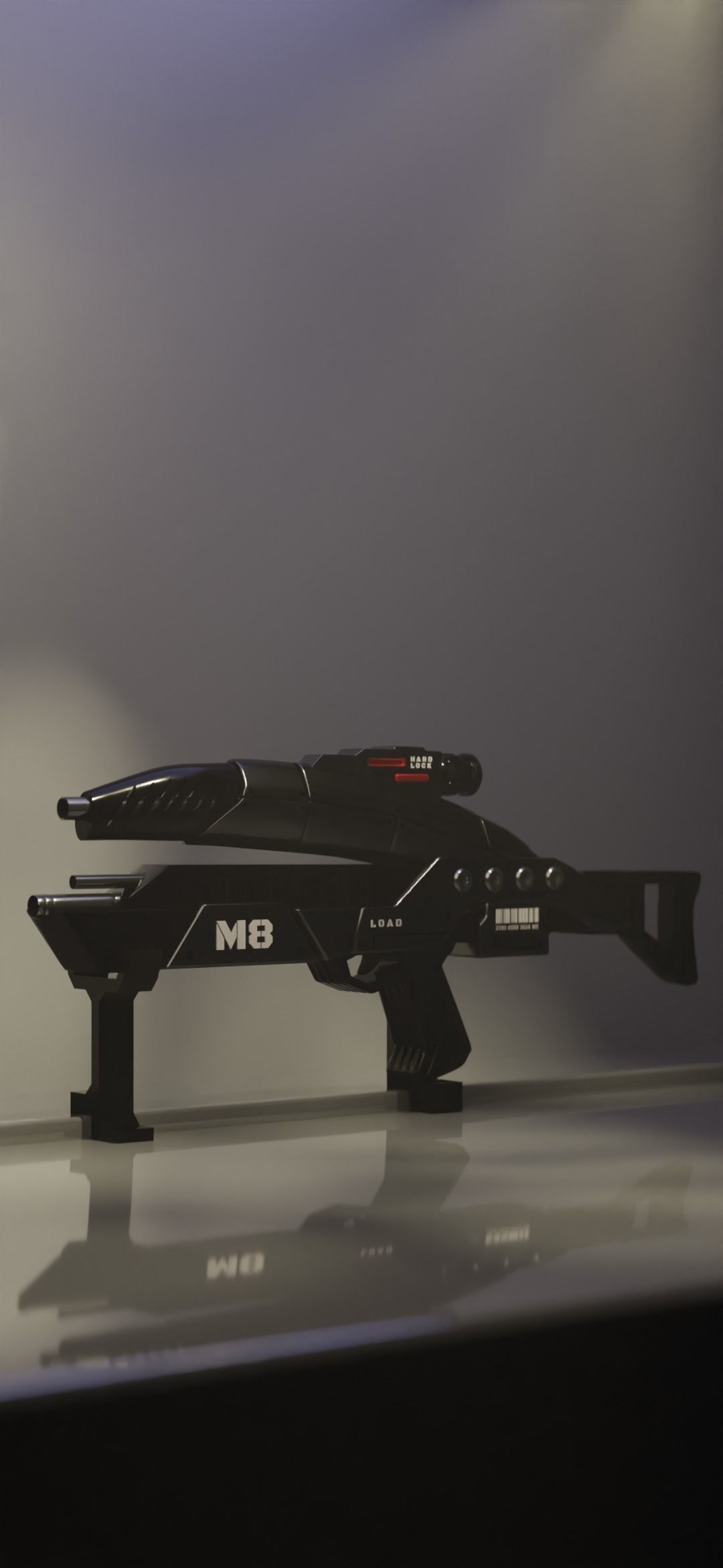 Mass Effect M8 Avenger assault rifle 3D model | CGTrader