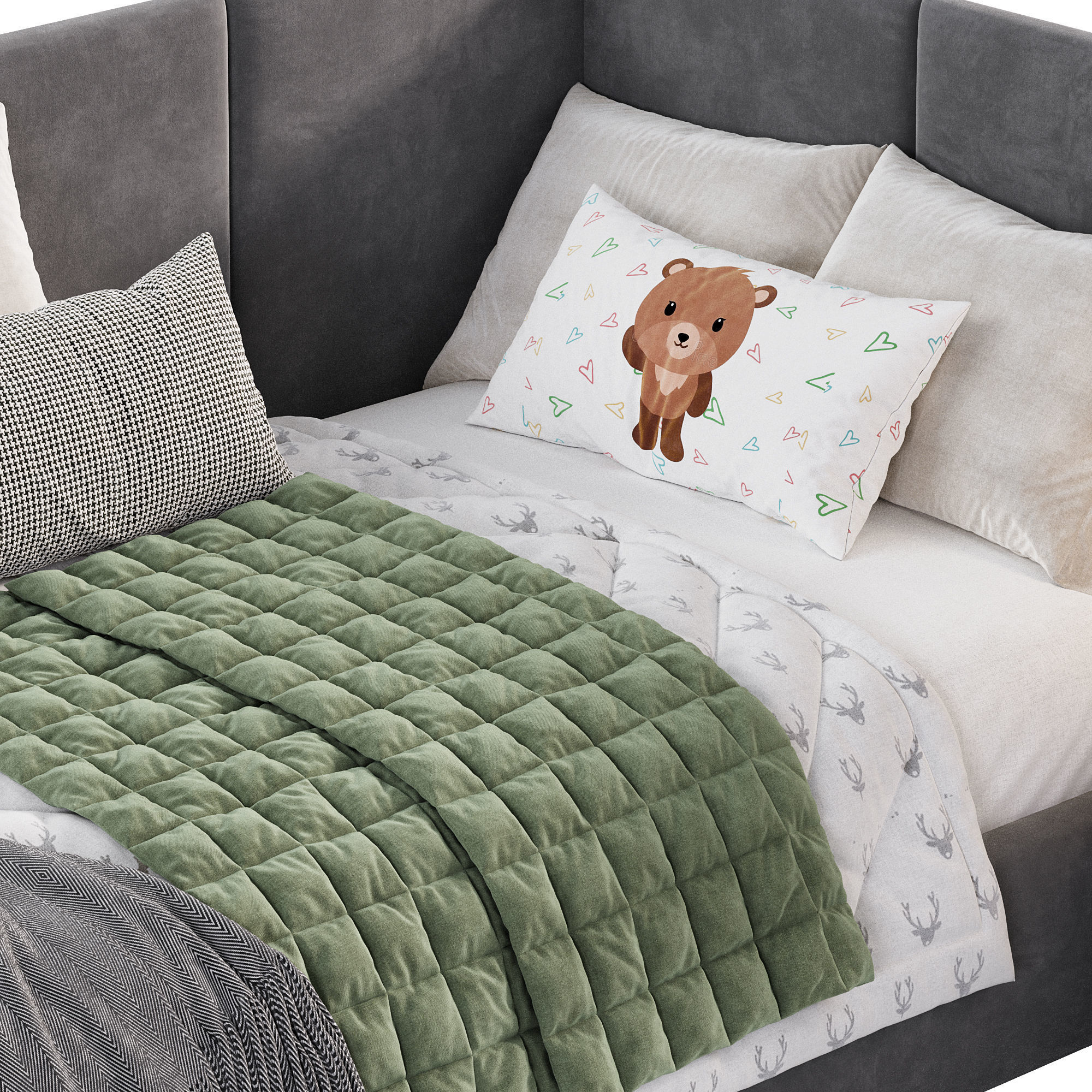 Diana Bed 3d Model Cgtrader