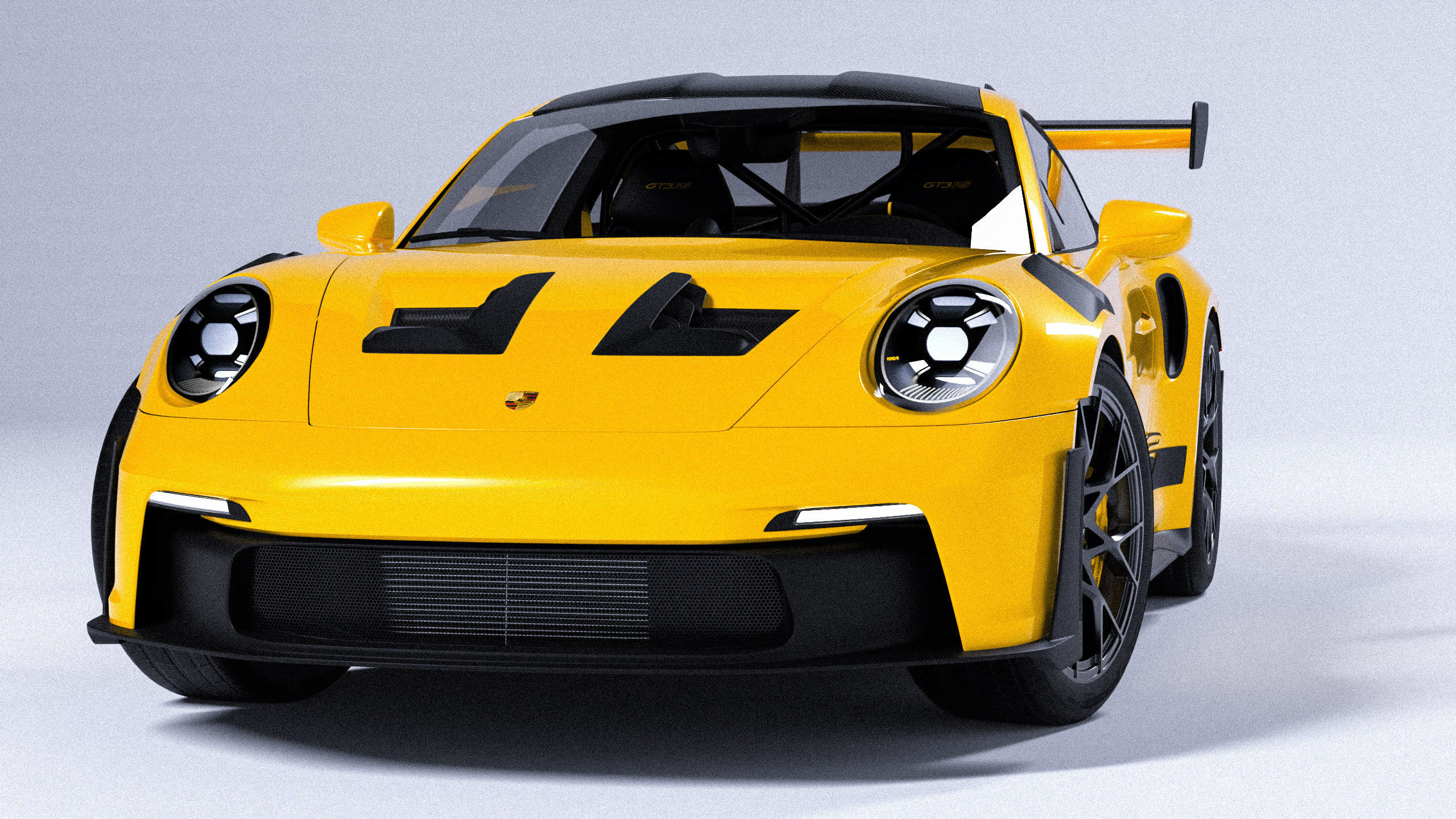 Porsche 992 GT3 RS 3D model | CGTrader