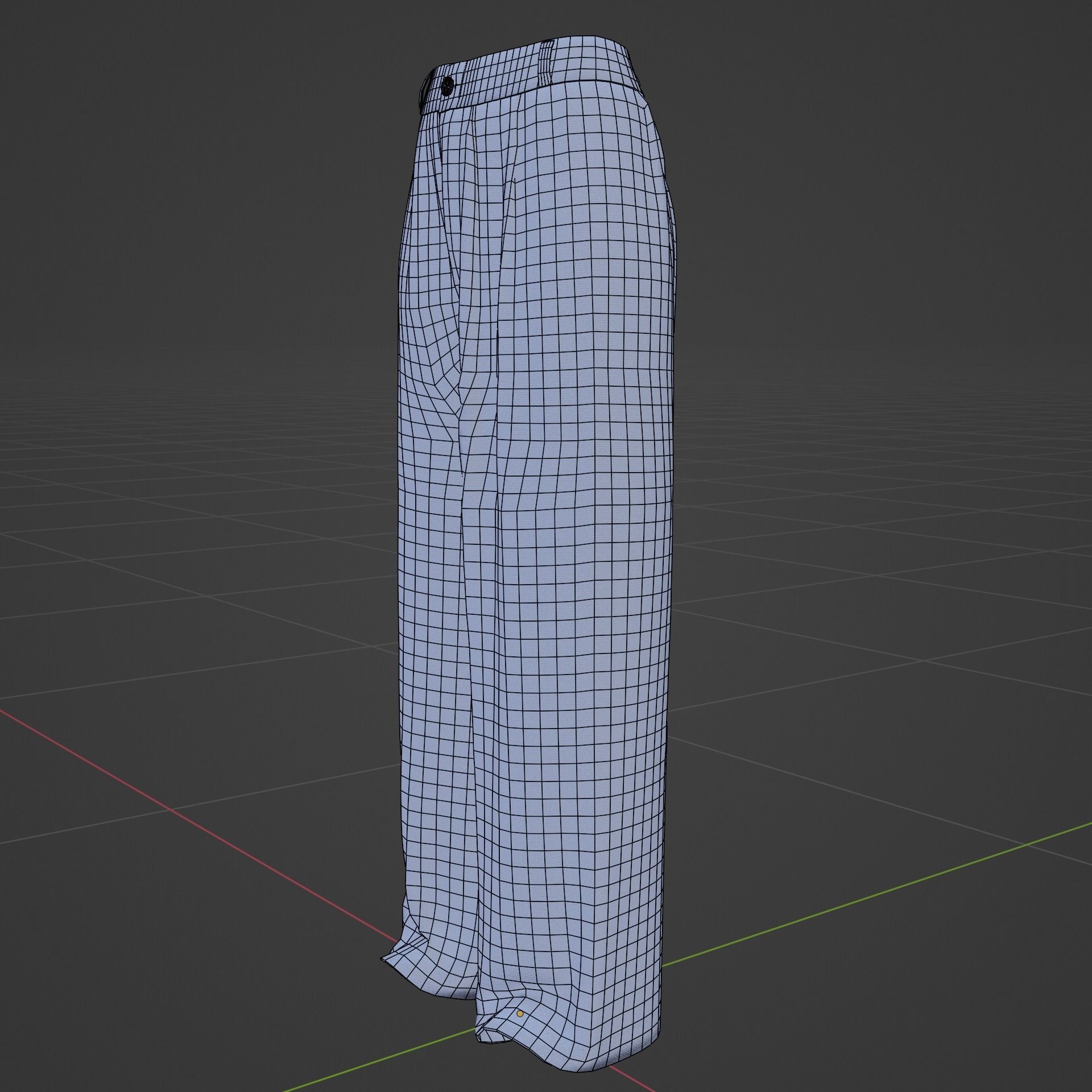 3D model Long pants only - 1 piece VR / AR / low-poly | CGTrader