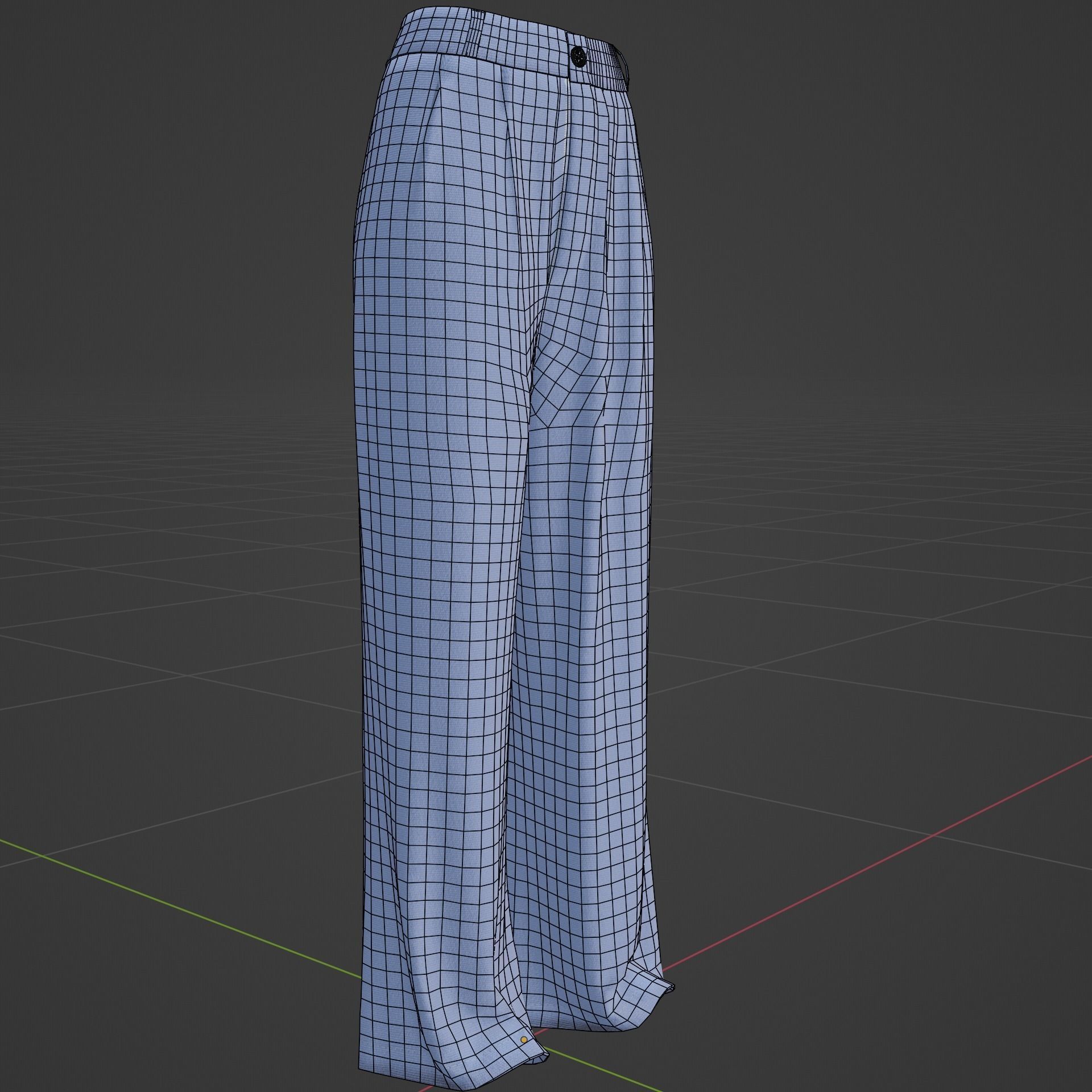 3D model Long pants only - 1 piece VR / AR / low-poly | CGTrader