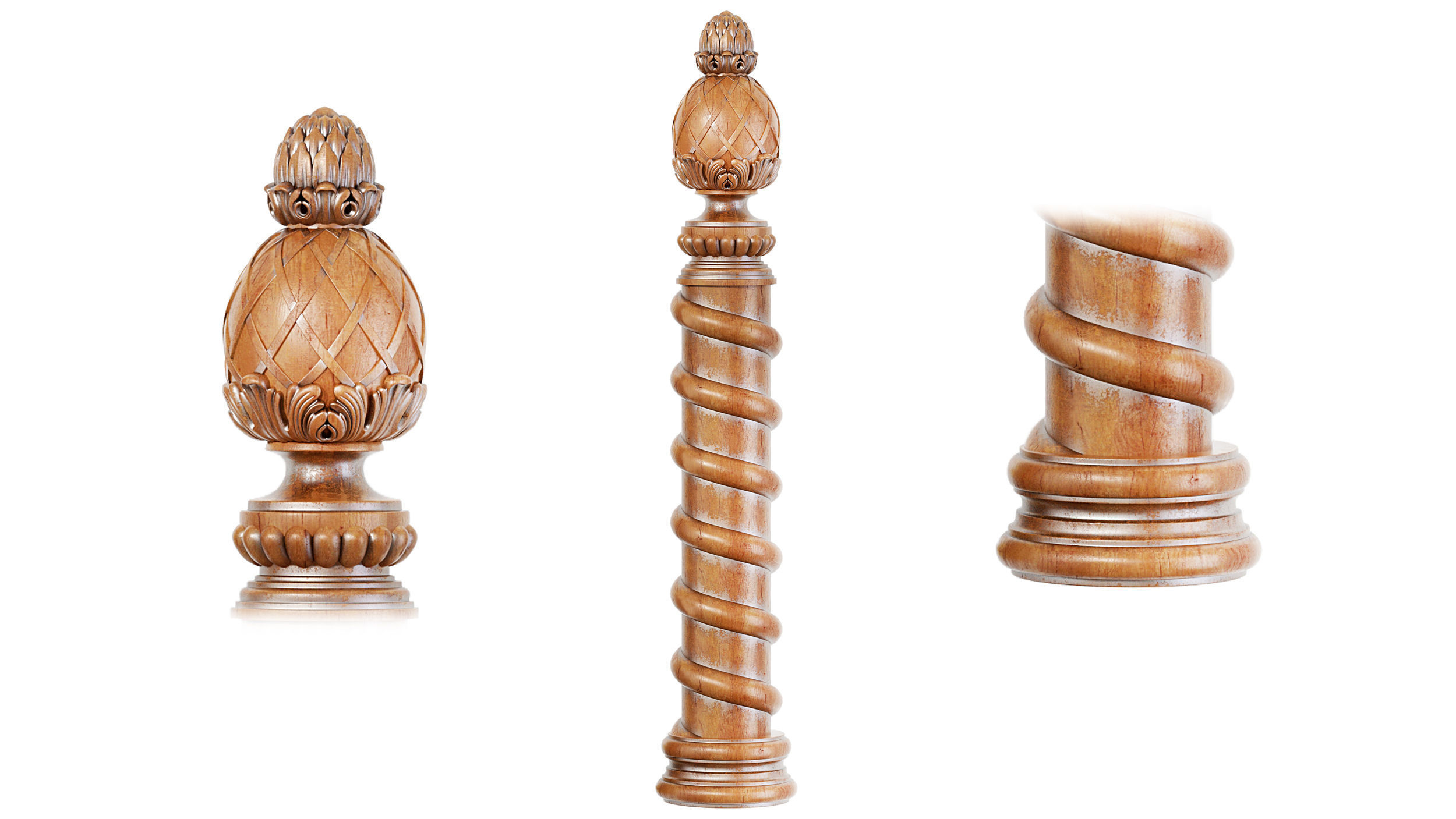 Classic baluster 04 3D model | CGTrader