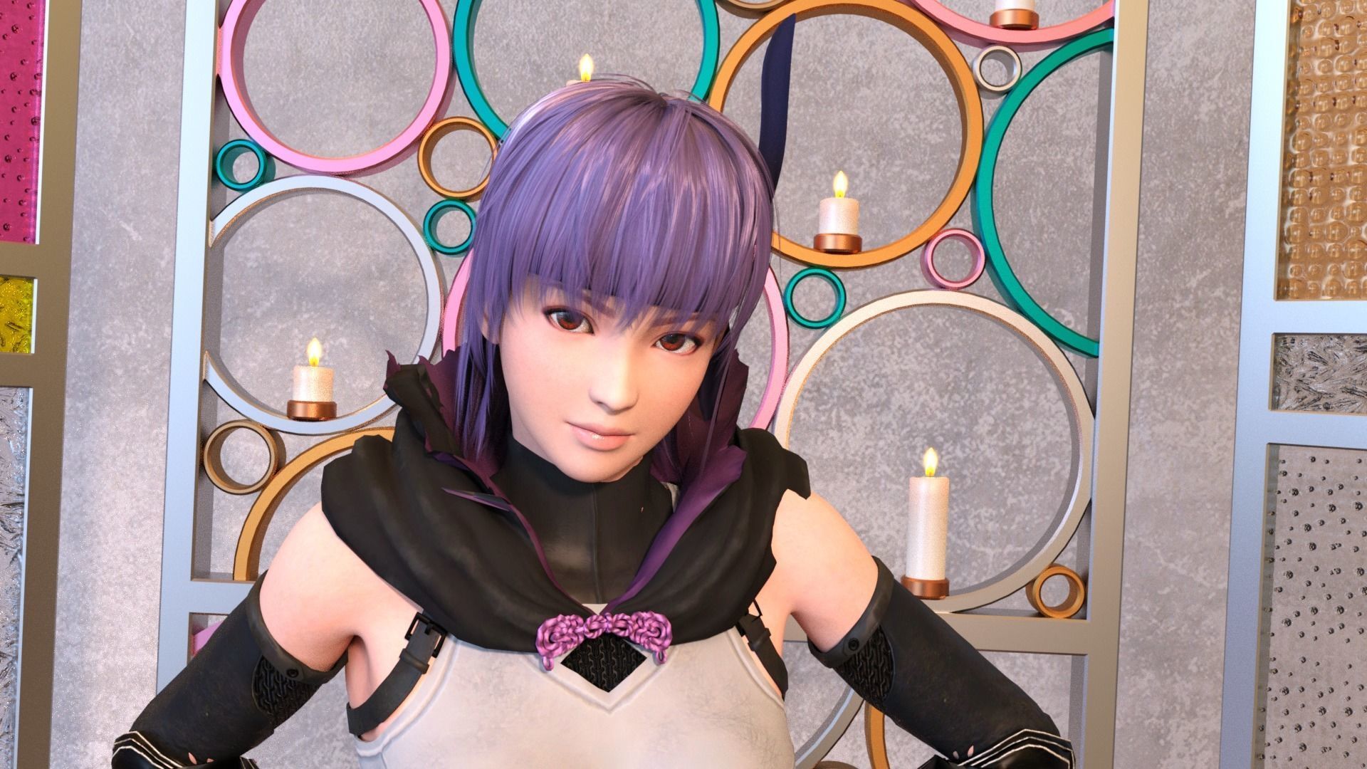 3D model Ayane - Game Ready VR / AR / low-poly | CGTrader
