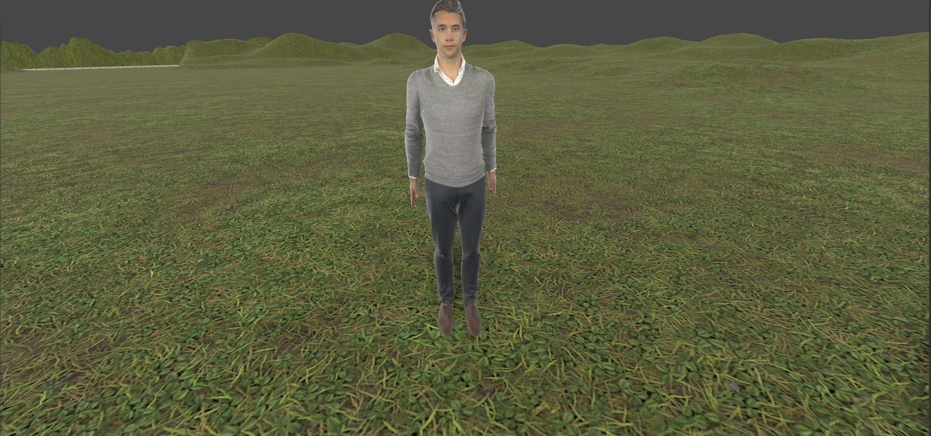 Player character free VR / AR / low-poly 3D model rigged | CGTrader