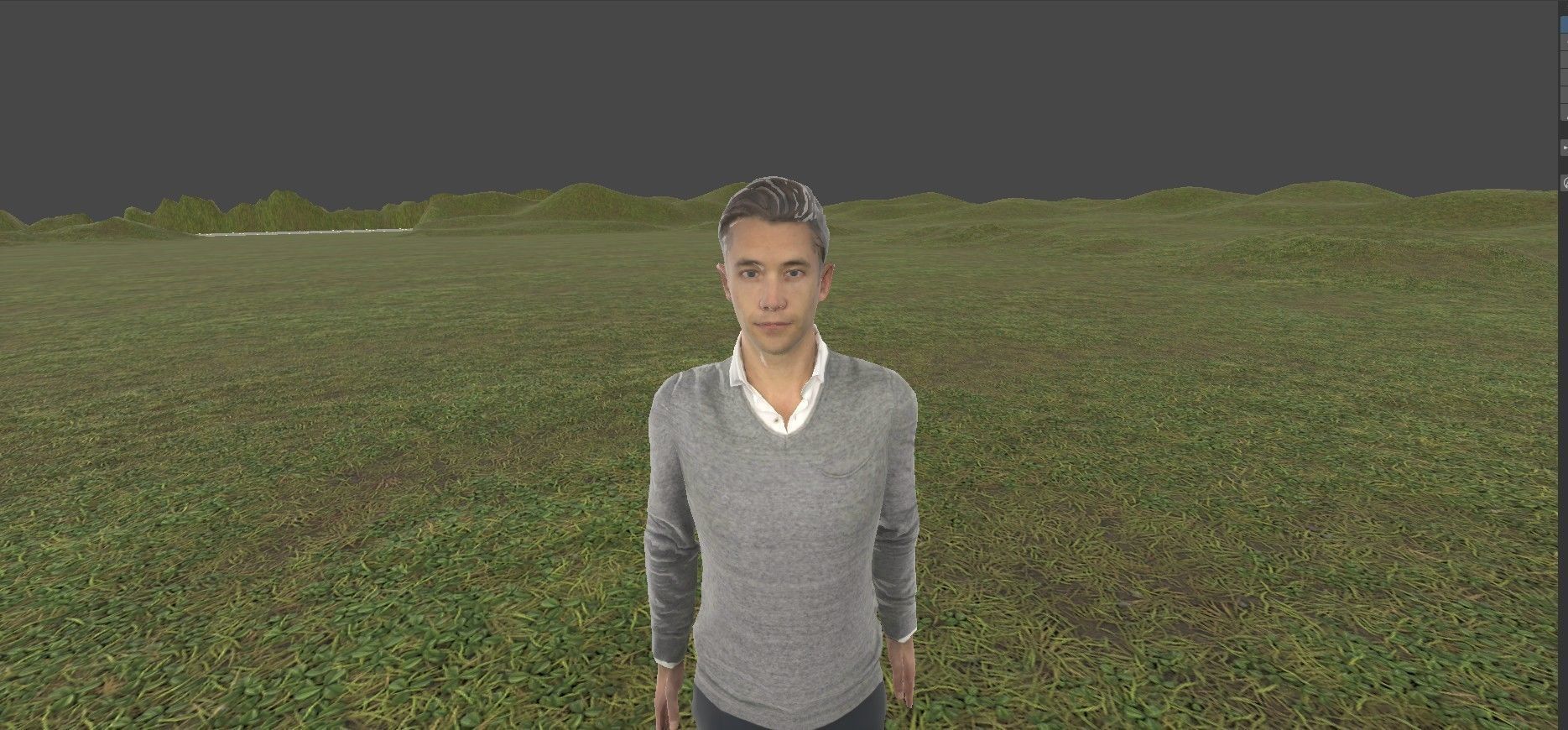 Player character free VR / AR / low-poly 3D model rigged | CGTrader