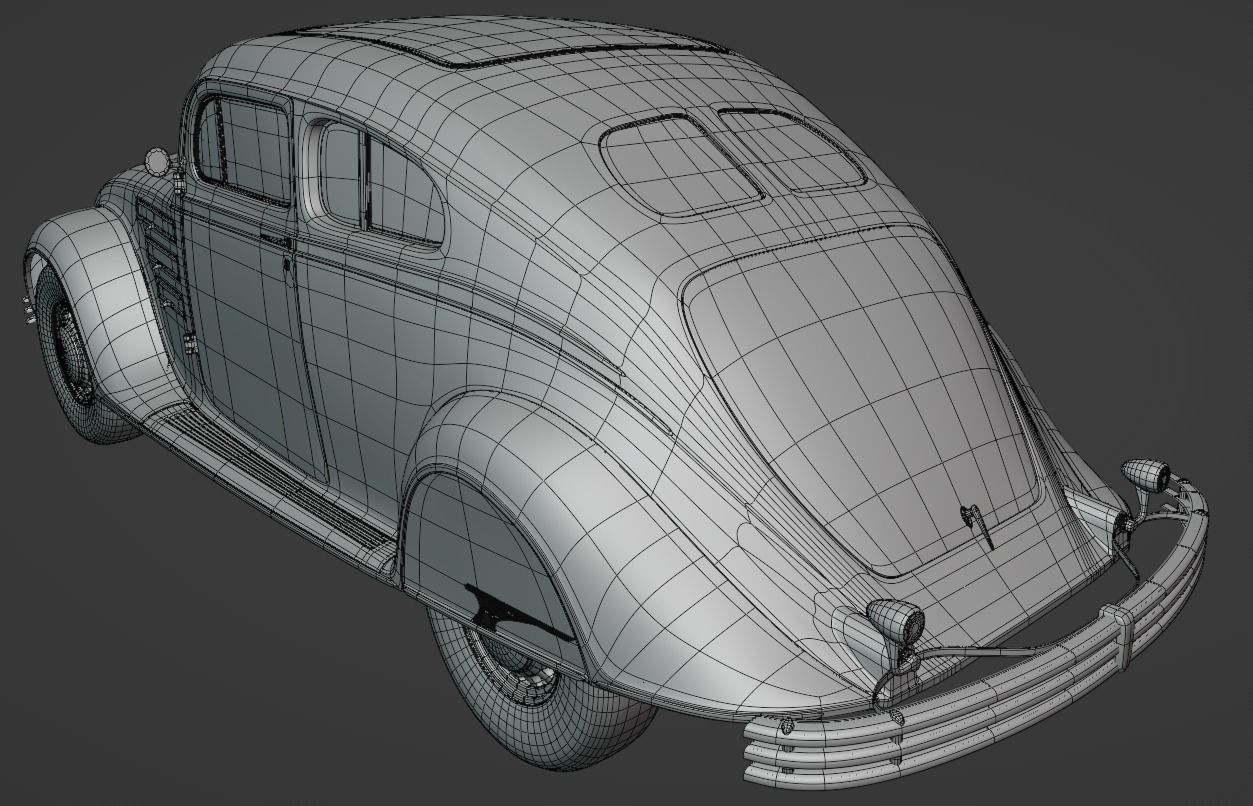 Chrysler Airflow 1934-1937 3D model | CGTrader