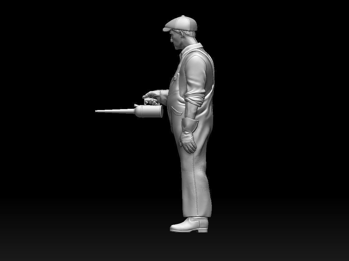 MECHANIC 3D model 3D printable | CGTrader