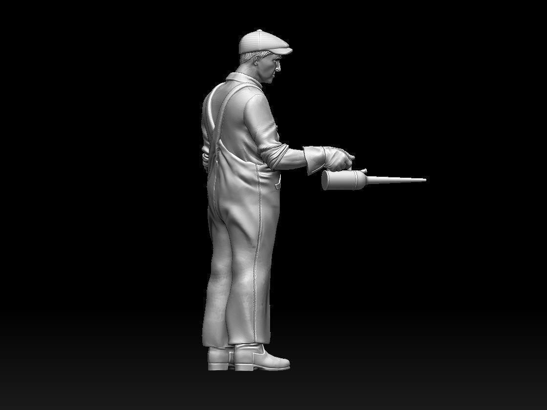 MECHANIC 3D model 3D printable | CGTrader