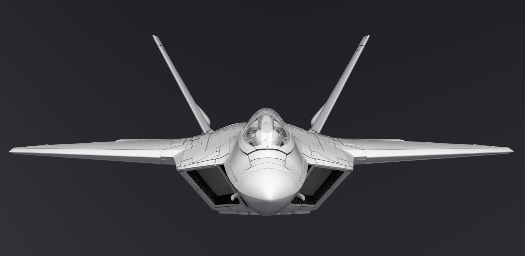 f22 Raptor Scale model 3D model 3D printable | CGTrader