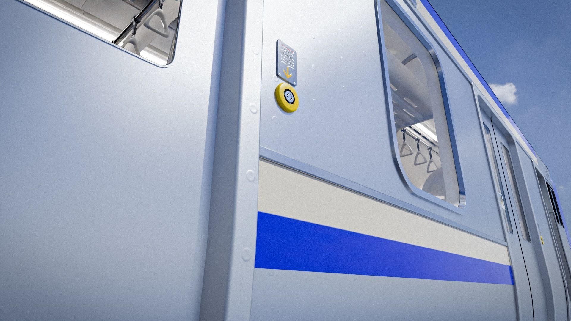 Rigged Japanese Train E235-1000 Yokosuka-Sobu Line 3D model rigged ...