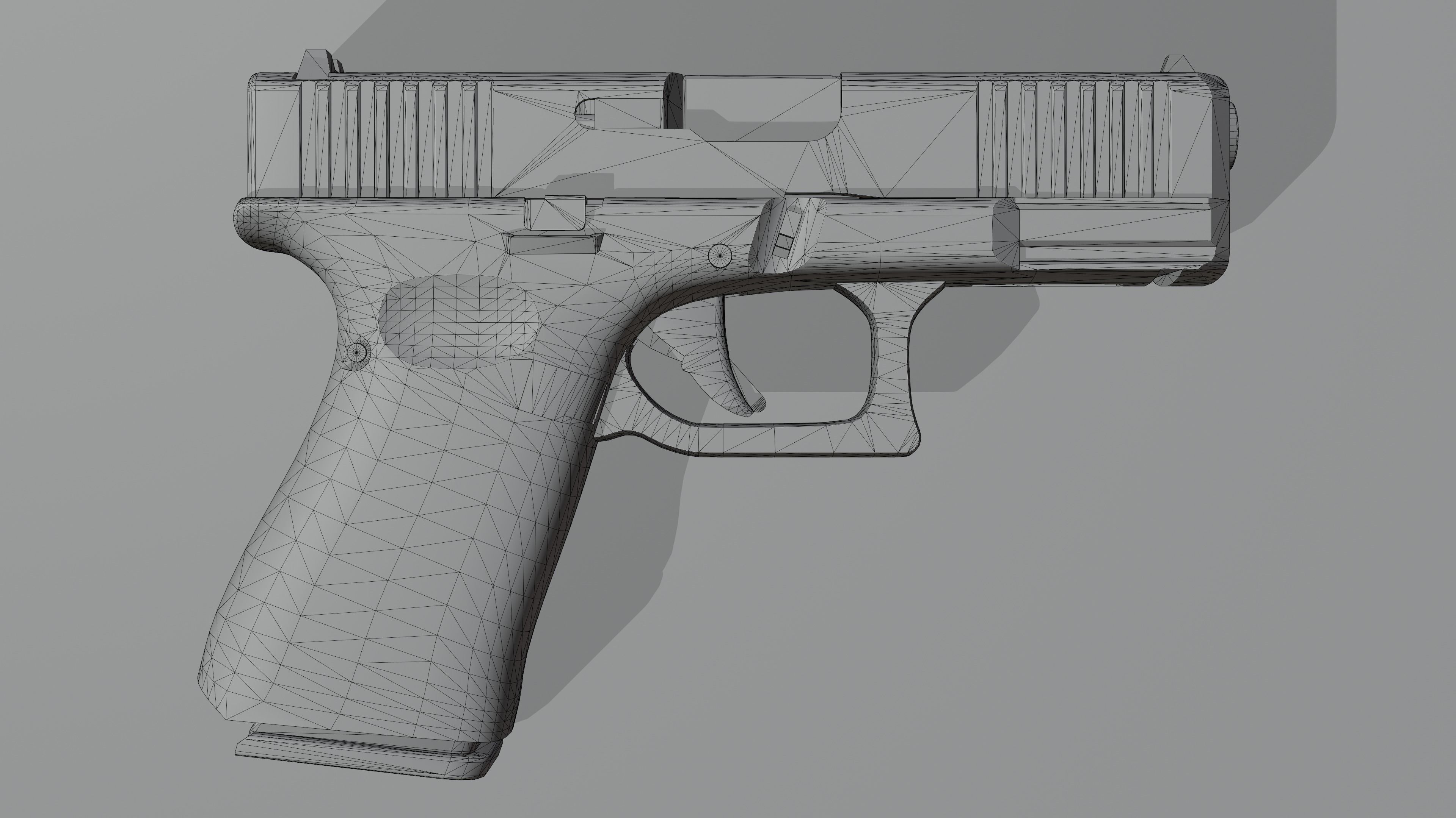 3D model Glock 19 and Textures VR / AR / low-poly | CGTrader