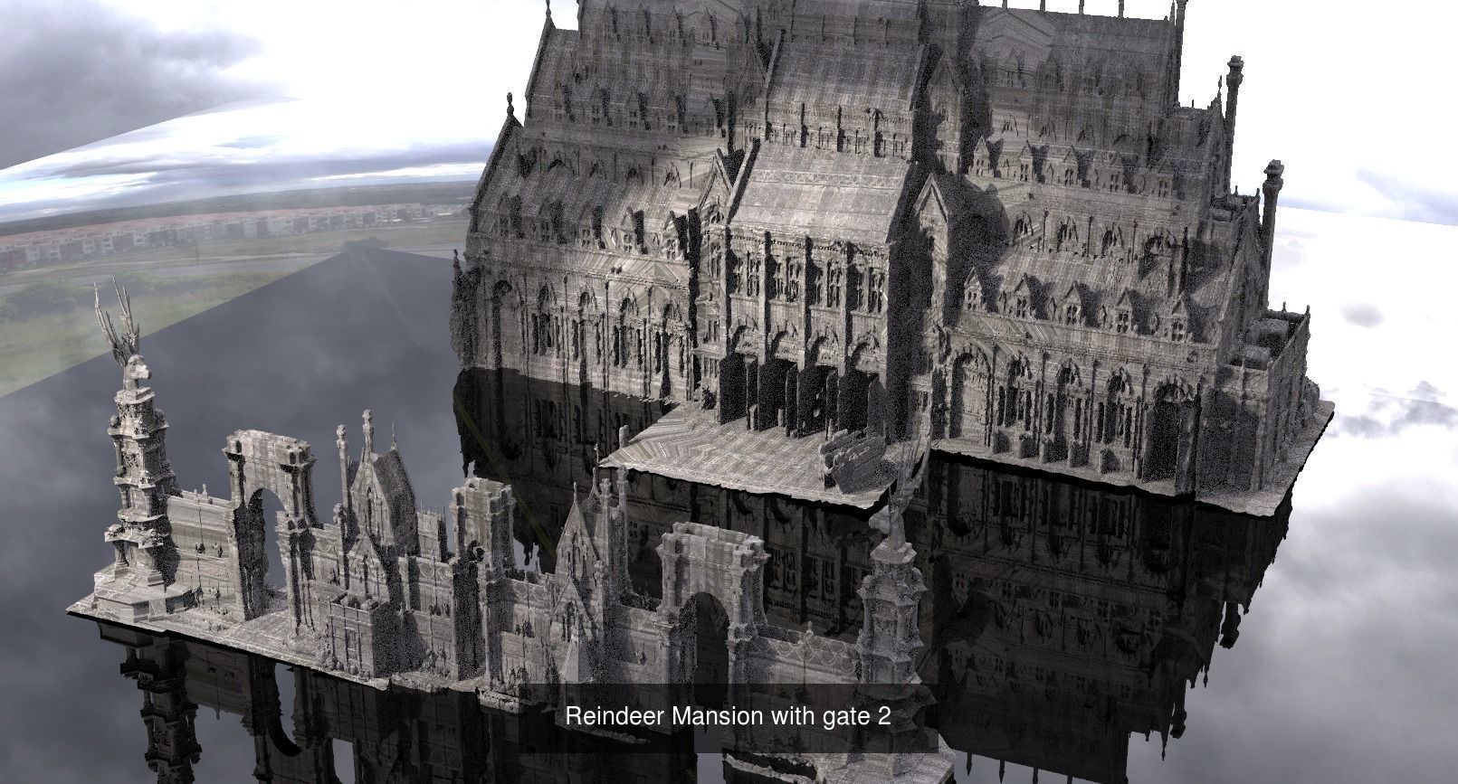 Fantasy Estate gateway collection | CGTrader