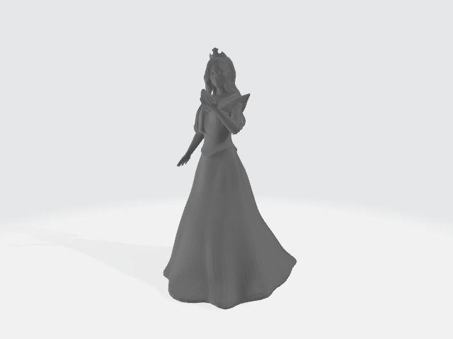 Princess Aurora aka sleeping beauty 3D model 3D printable | CGTrader