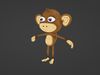 Monito - Chimpi 3D model rigged | CGTrader