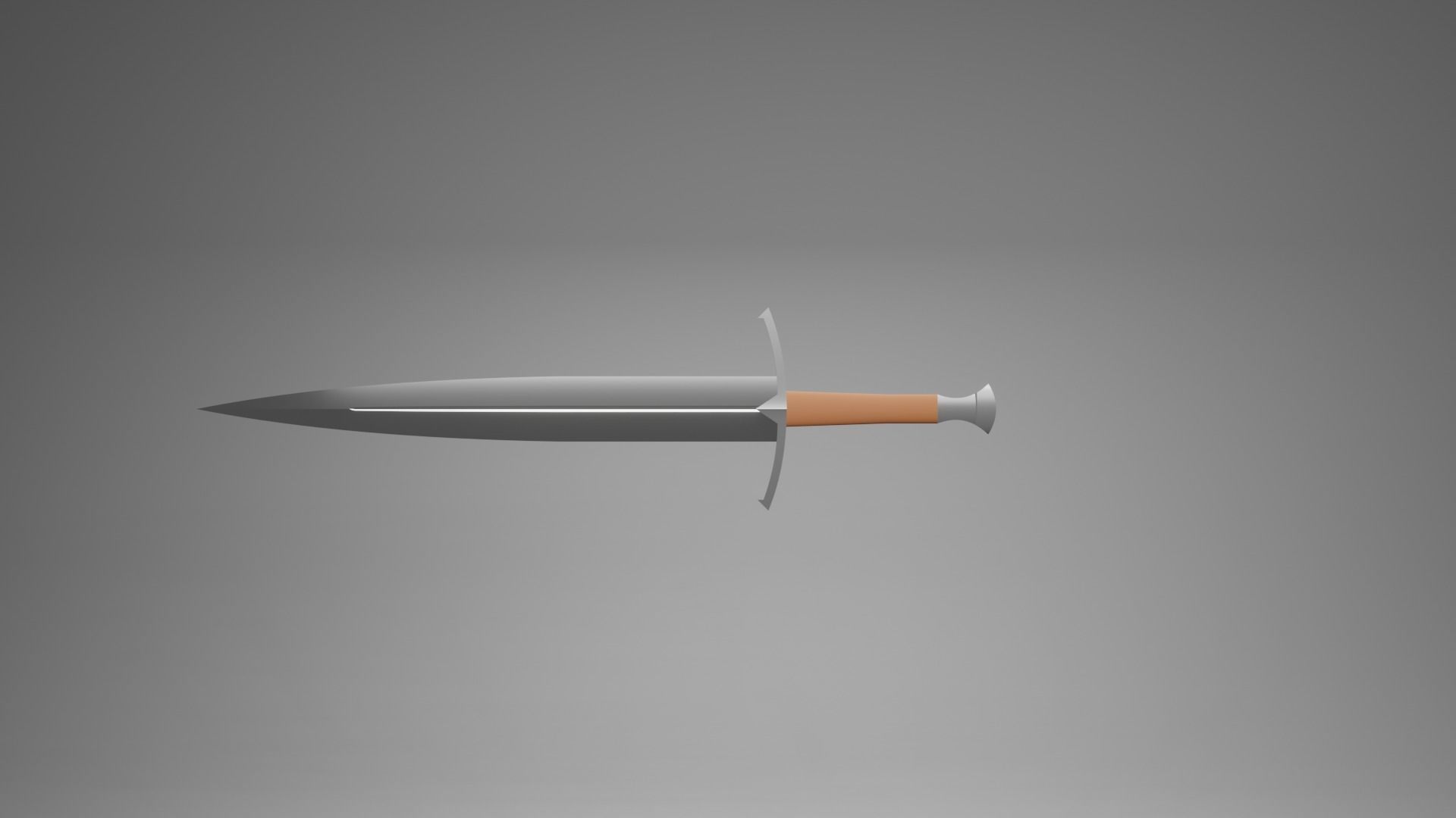3D model Low Poly Short Sword VR / AR / low-poly | CGTrader