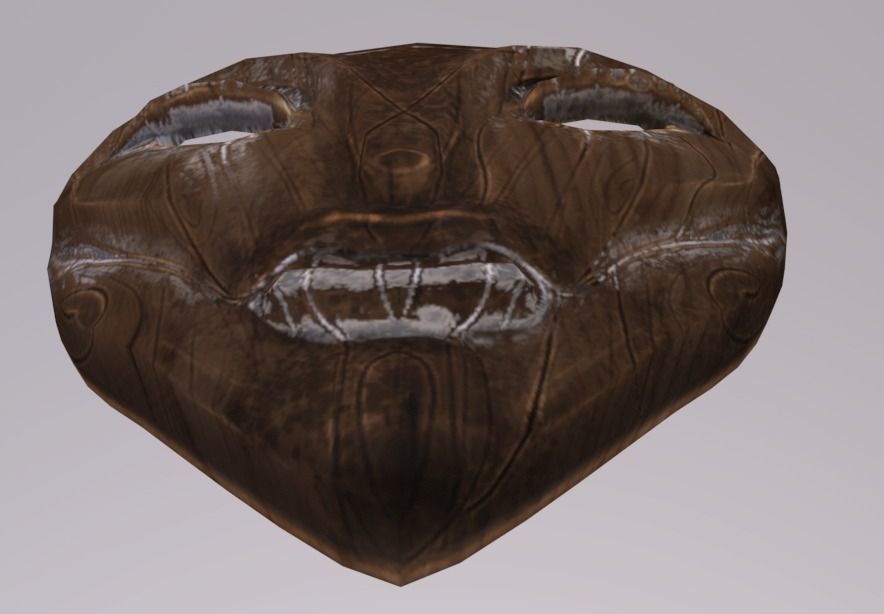 3D model Alien Oracle Mask VR / AR / low-poly | CGTrader