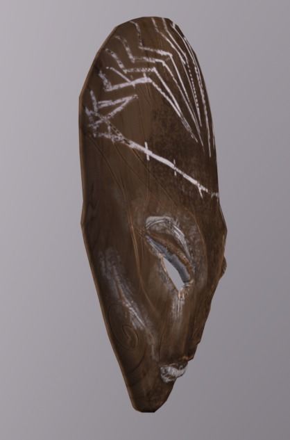 3D model Alien Oracle Mask VR / AR / low-poly | CGTrader