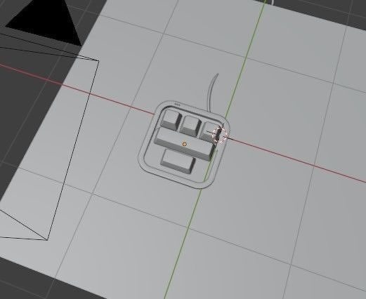 raw keyboard free 3D model rigged | CGTrader
